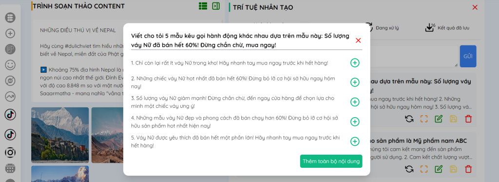 Hướng dẫn sử dụng trình soạn thảo Kingcontent.pro – Chức năng TRÍ TUỆ ...